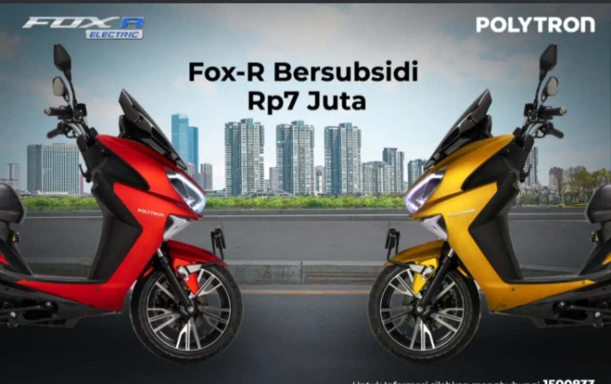 Polytron Luncurkan Motor Listrik Versi FOX-S dan FOX-R, Ketahui Keunggulan Produk Ini ...